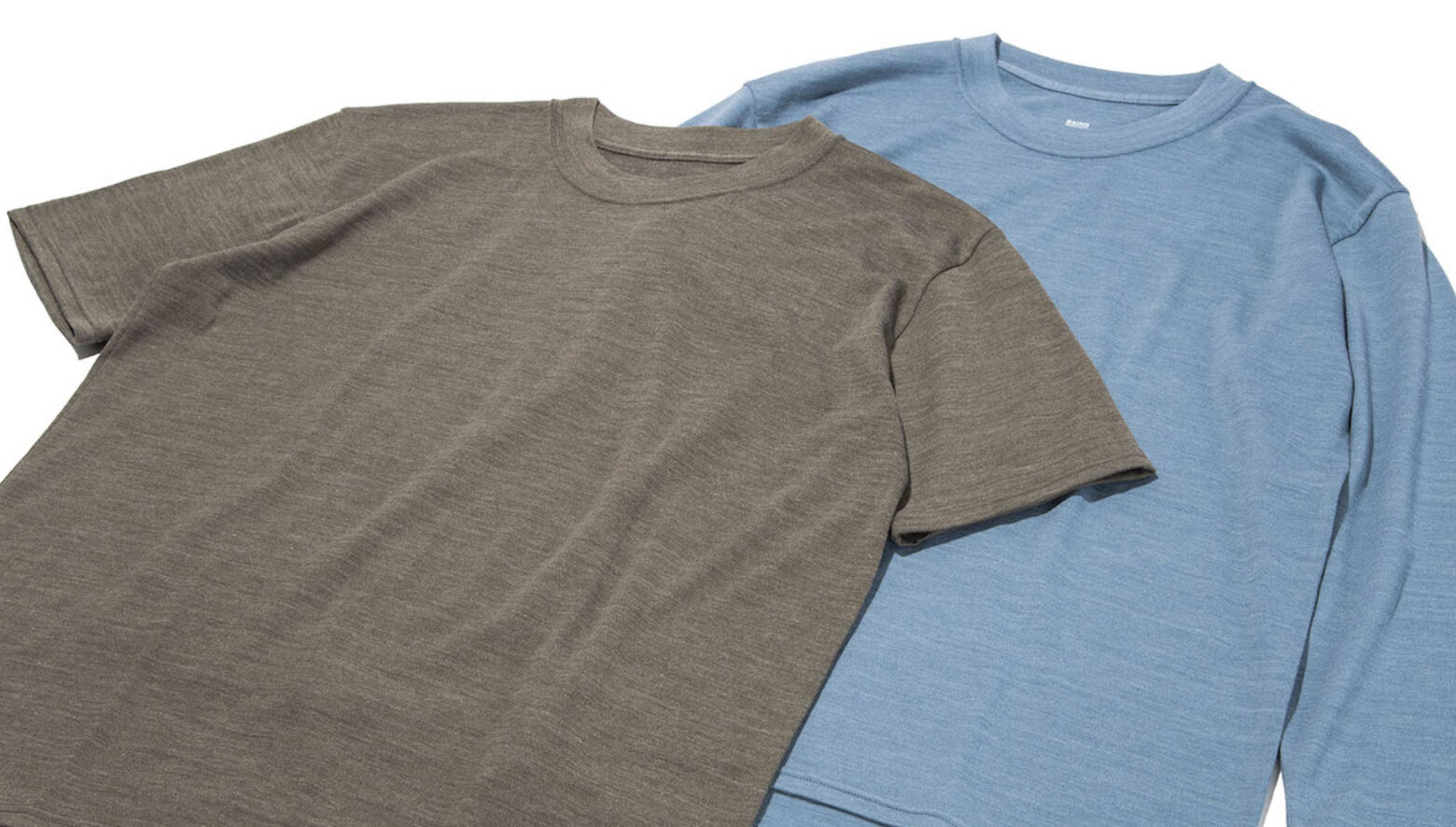 メリノウールと再生素材を掛け合わせた、BRINGだからこそのエコ機能T