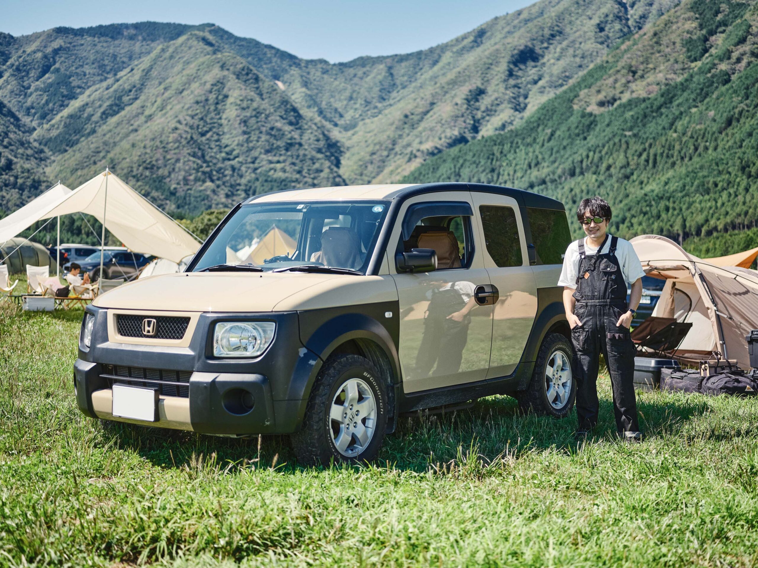 03 HONDA ELEMENT】四角いクルマを探して偶然めぐり会った初のマイカー。 | GO OUT WEB
