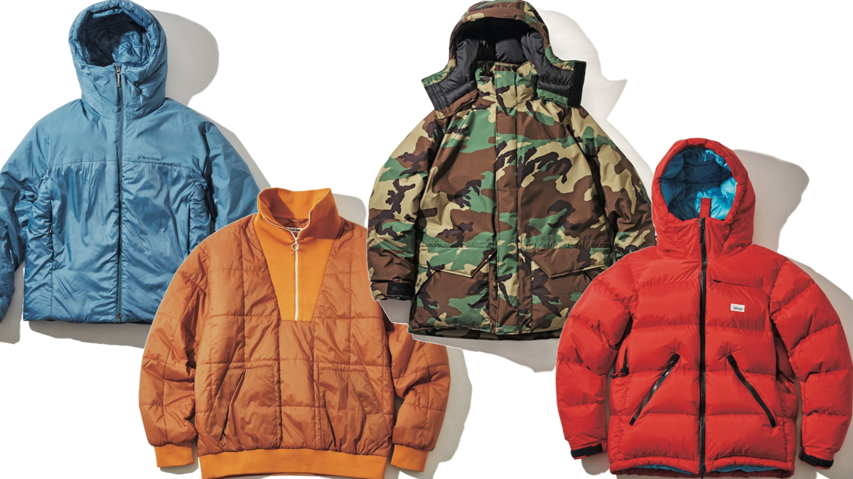 カッコよくて、あったかい。冬の好アウター、厳選。＃ダウン＆中綿編 | GO OUT WEB