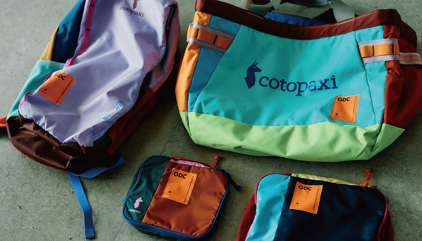 GDCがコトパクシとコラボレーション。サスティナブルで一点モノのバッグ 3型が限定リリース！ | GO OUT WEB