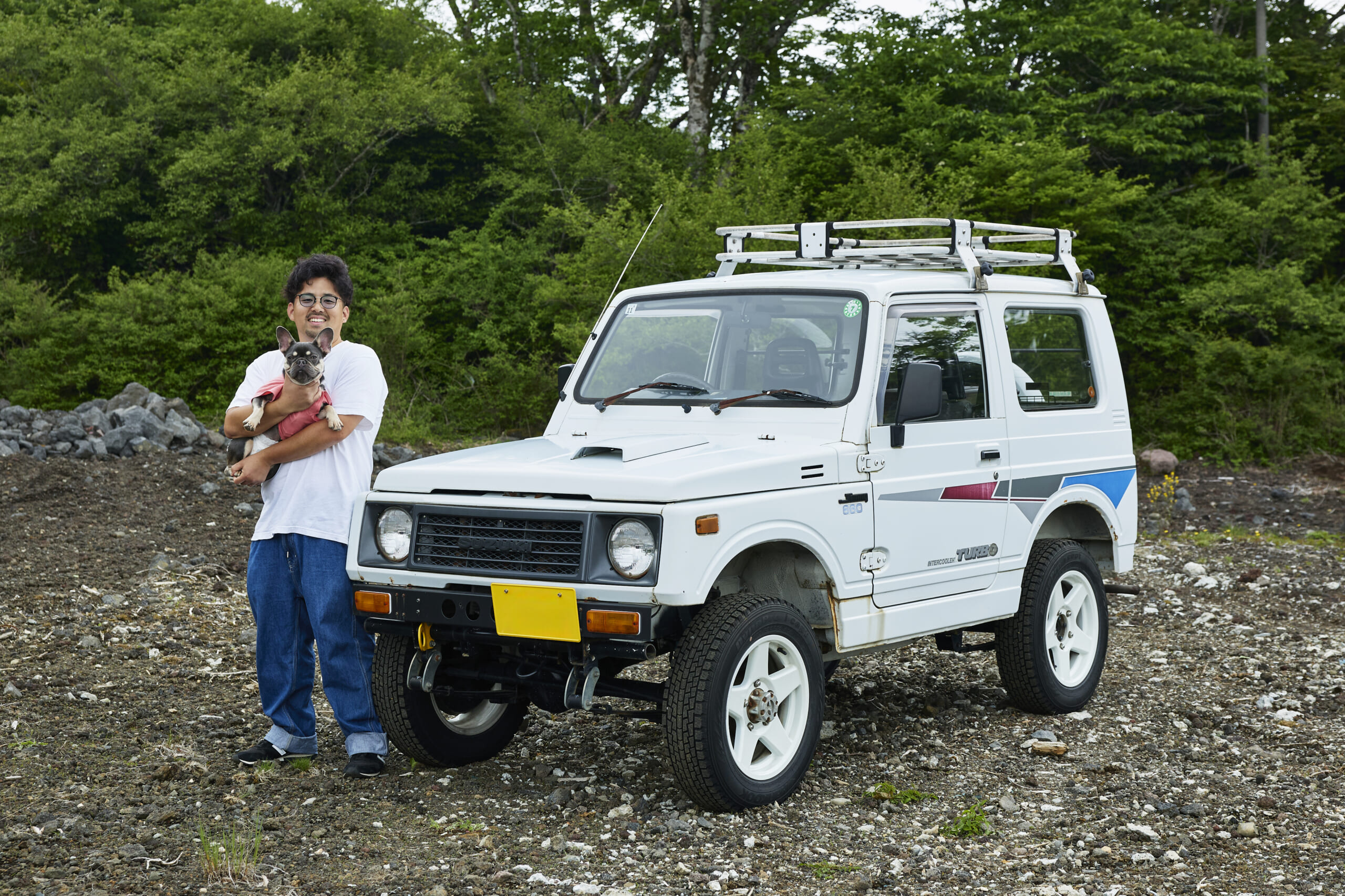 91 JIMNY JA11】当時のペイントそのままで、父親から受け継いだ名車。 | GO OUT WEB
